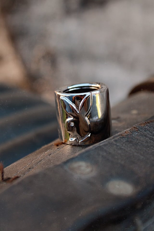 1 Single Chrome Plated Playboy Bunny Pushrod Collar – SAIGON SOCAL